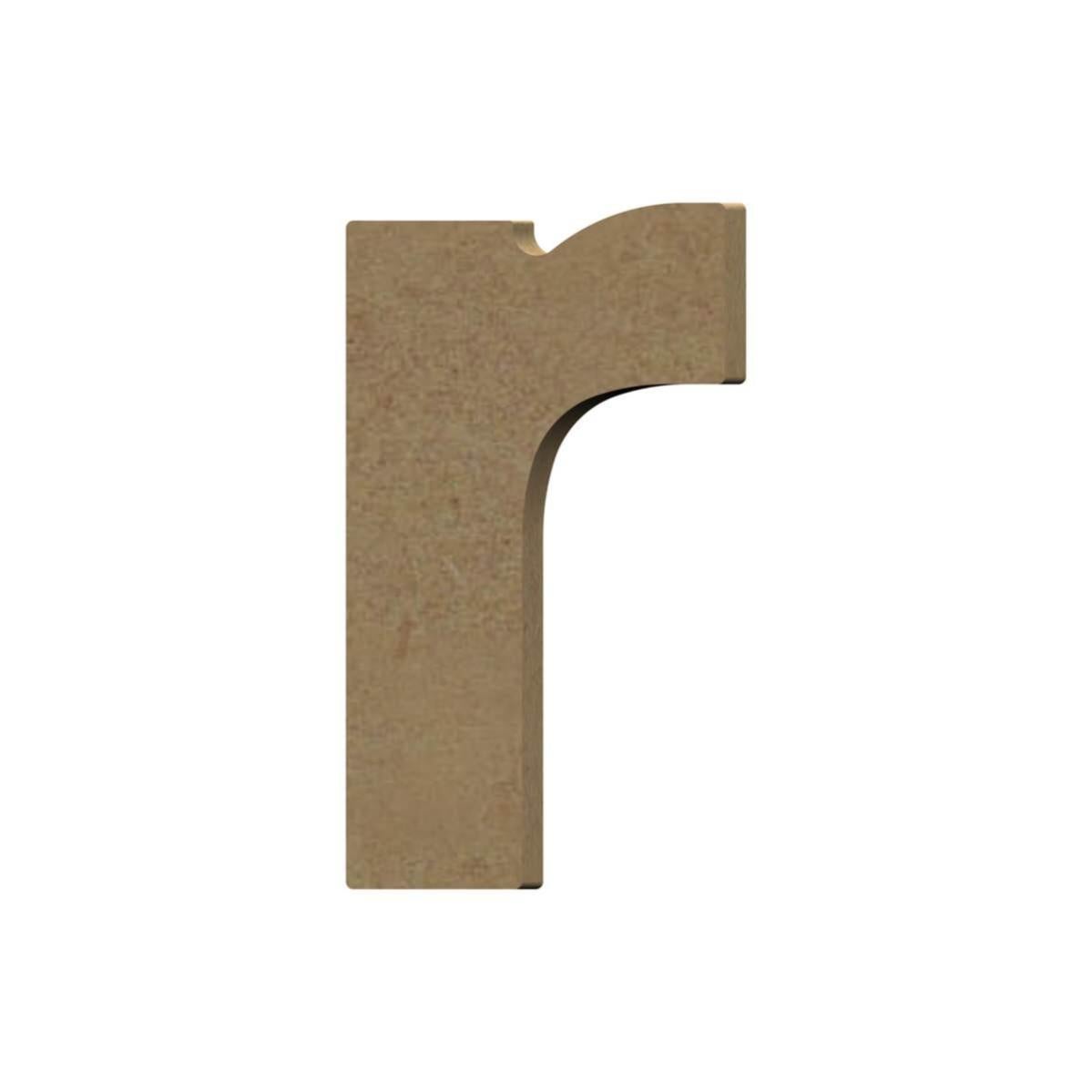 Lettre r minuscule mdf 9cm | Leroy Merlin