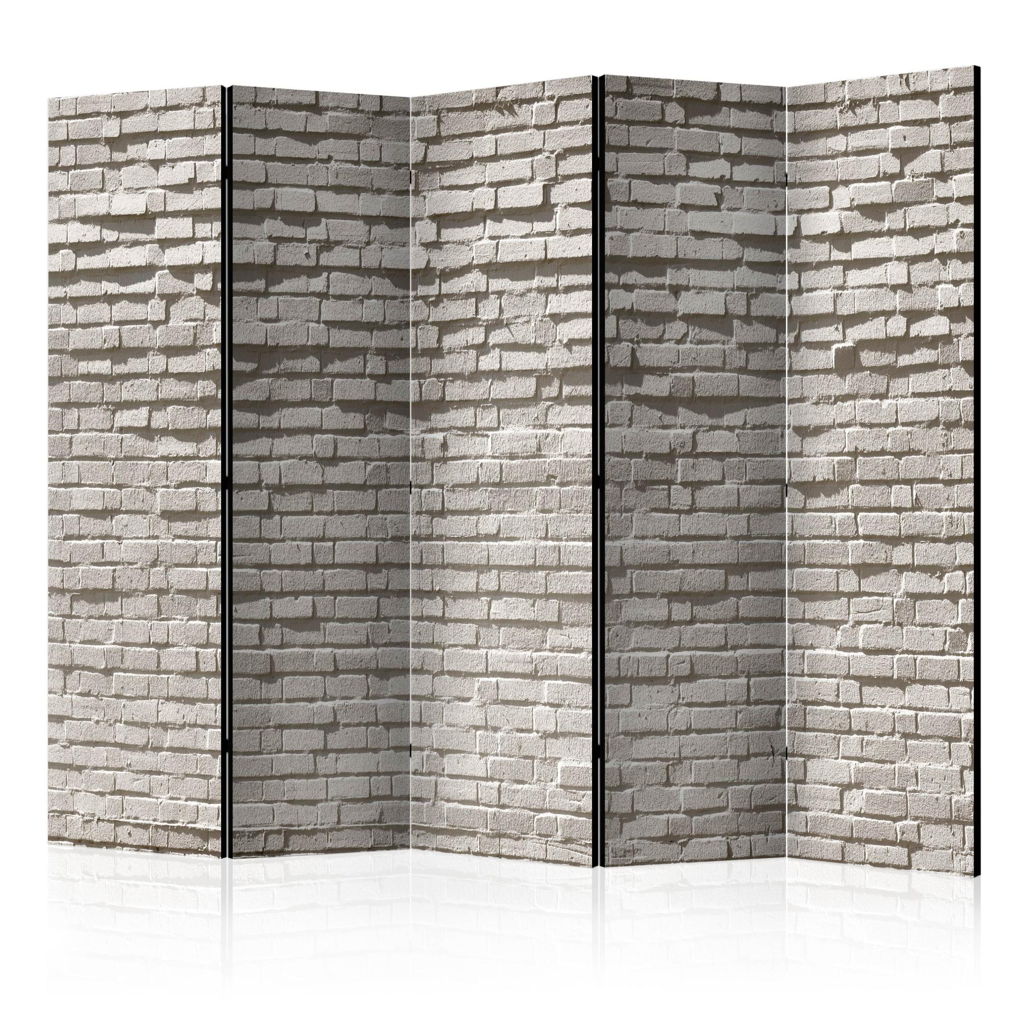 Paravento - Brick Wall: Minimalism Ii [room Dividers] - 225x172 | Leroy ...