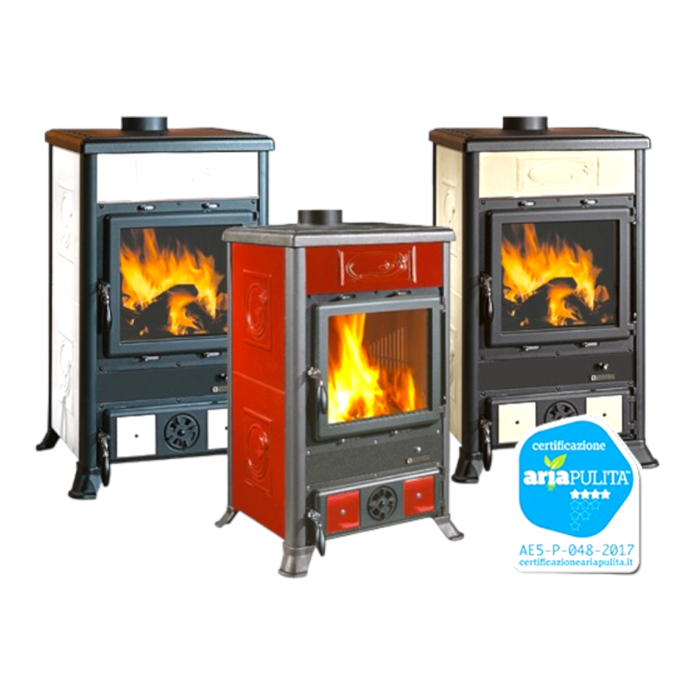 Stufa Legna Nordica Rossella R1 Bii Liberty Bianco Infinity 7112157 ...