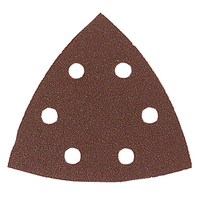 Triangle velcro multi-usages Classic Larg. 94 Long. 94 Grain 40 Perforé ...