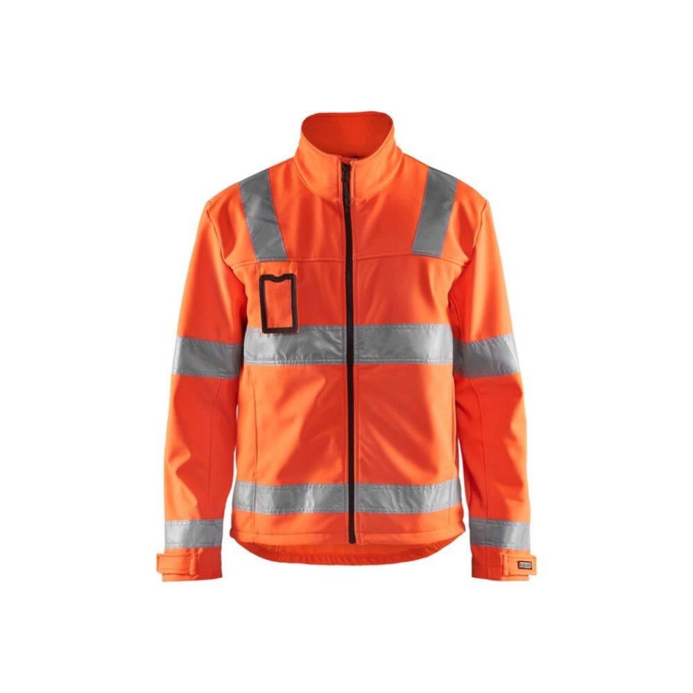 Veste softshell Blaklade haute visibilité classe 3 Orange XL | Leroy Merlin