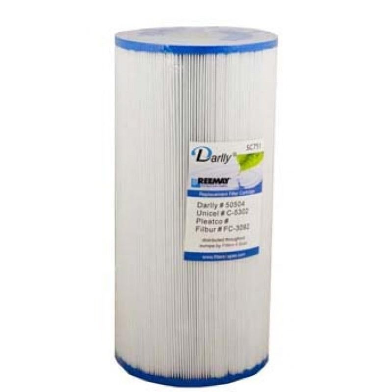 Filtre pour Spa Jacuzzi 2590000 (50504 / PJW25 / C-5302 ou C-5624 ...