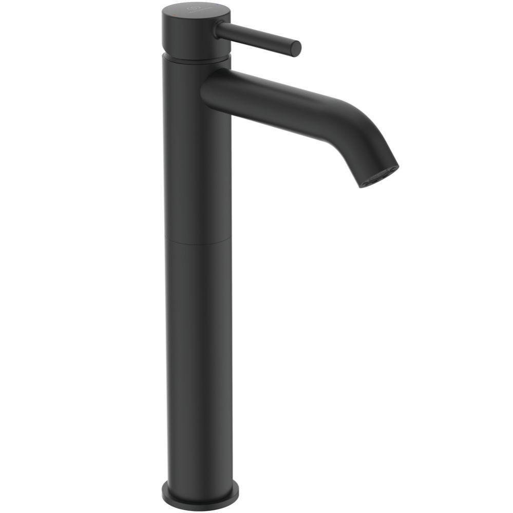 Miscelatore lavabo CERALINE, rialzato - Nero opaco | Leroy Merlin