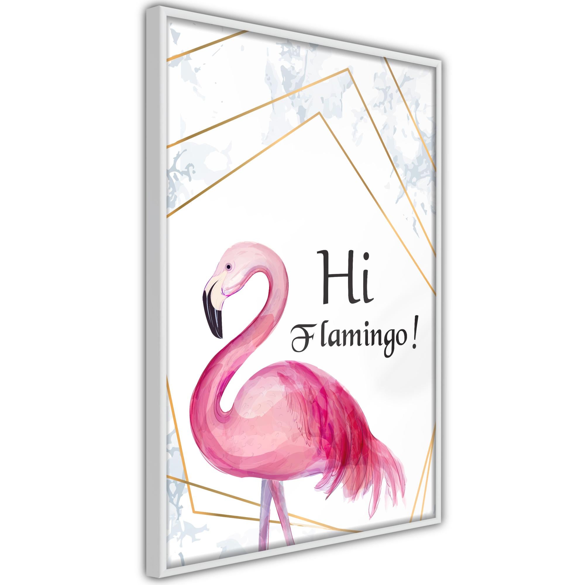 Poster - Hi Flamingo! [poster] - 40x60 | Leroy Merlin