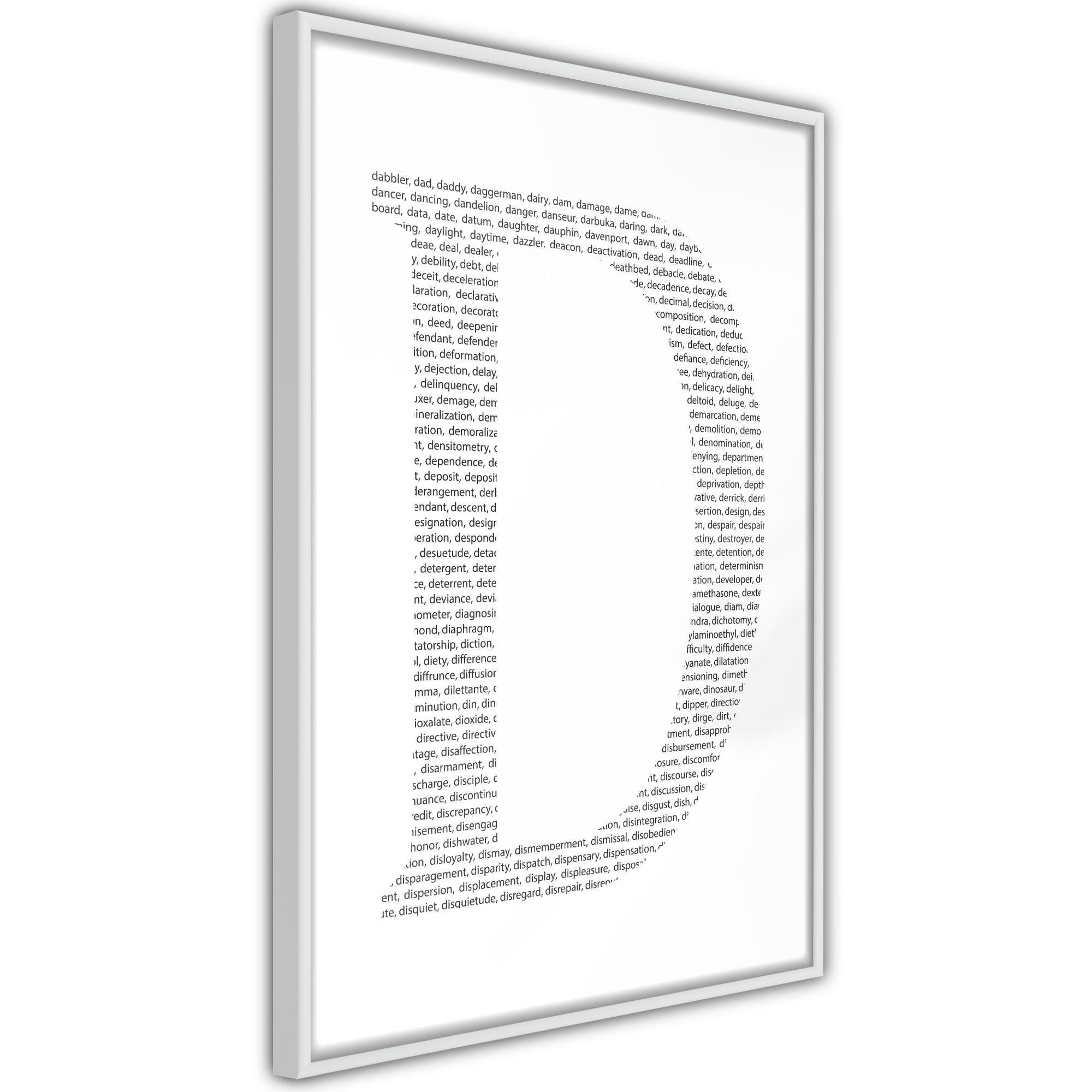 Poster - Letter D [poster] - 20x30 | Leroy Merlin
