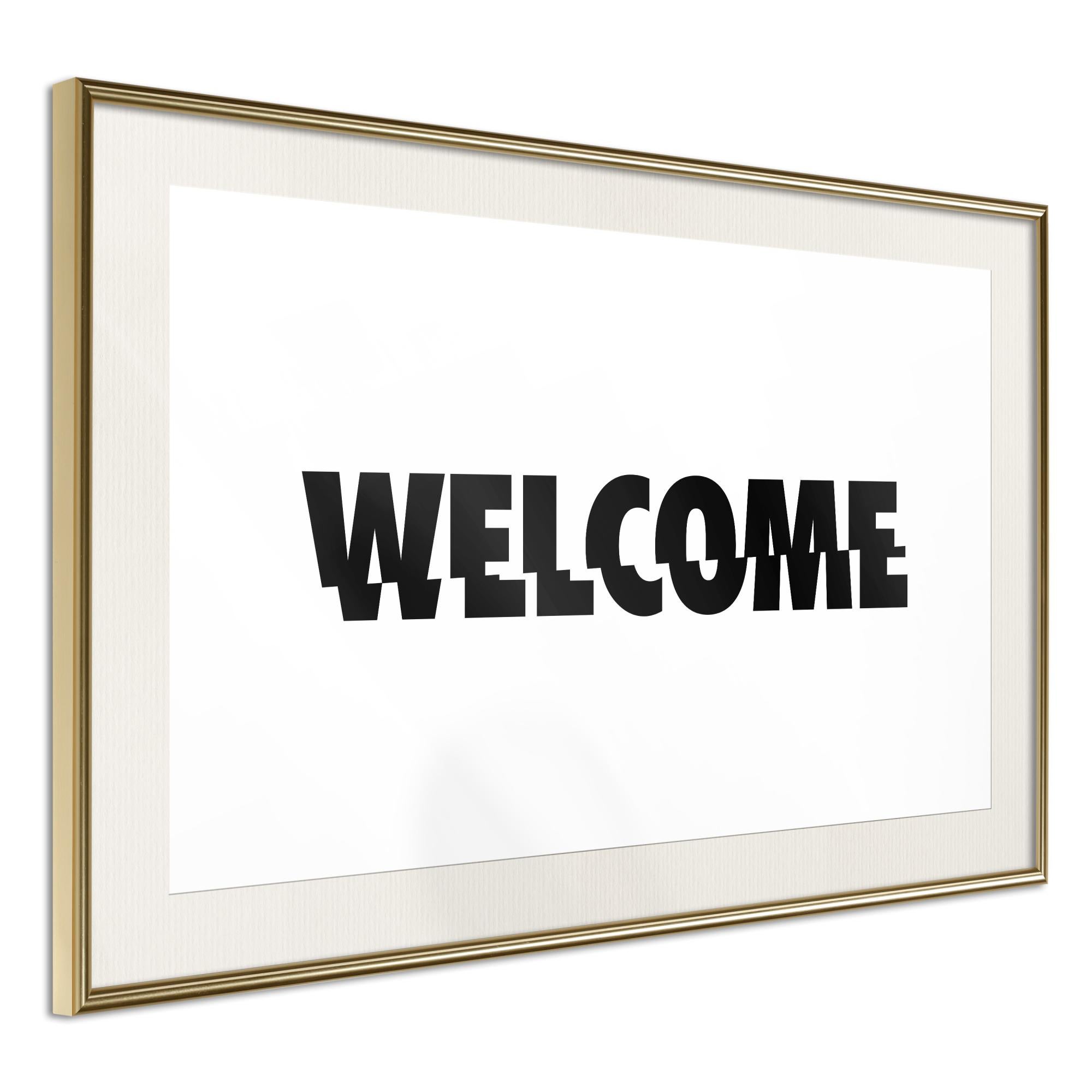 Poster - Welcome [poster] - 30x20 | Leroy Merlin