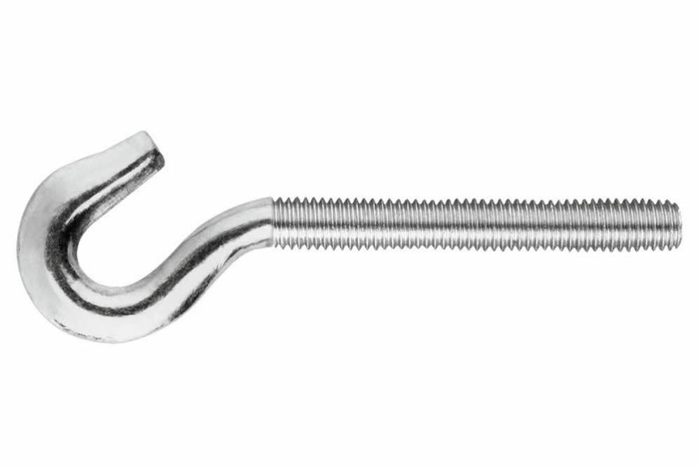 Crochet forgé - Zingué M6 x 55 - Boite de 100 | Leroy Merlin