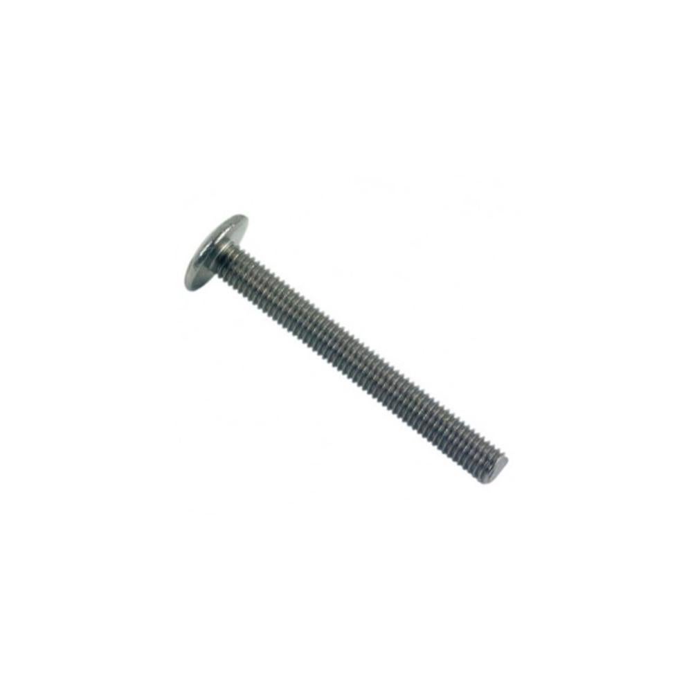 Vis poêlier tête ronde large Fendue 4 x 16 mm INOX A2 - Boite de 200 ...