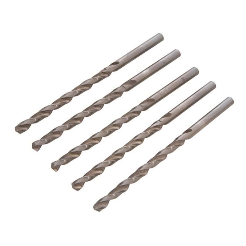 Jeu de 5 mèches longues en acier rapide HSS - 6,0 x 139 mm | Leroy Merlin