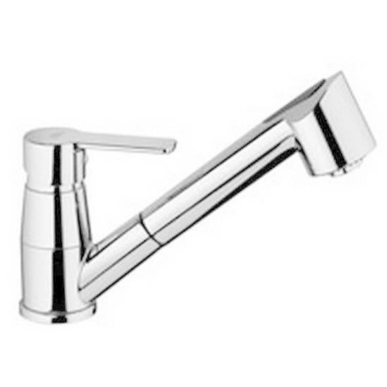 Red183cr Miscelatore Lavello Monoforo Girevole Red Paffoni | Leroy Merlin