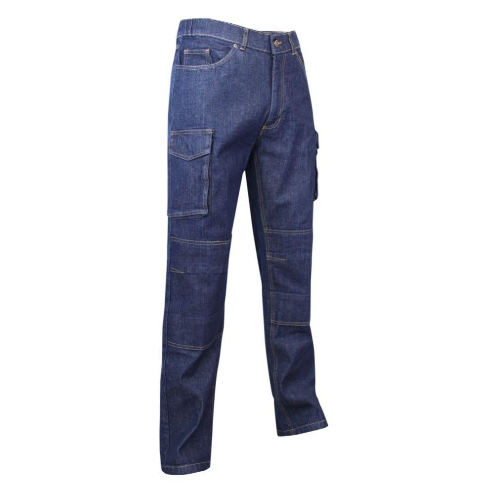 Jeans De Travail Stretch Work Lma Bleu 60 | Leroy Merlin