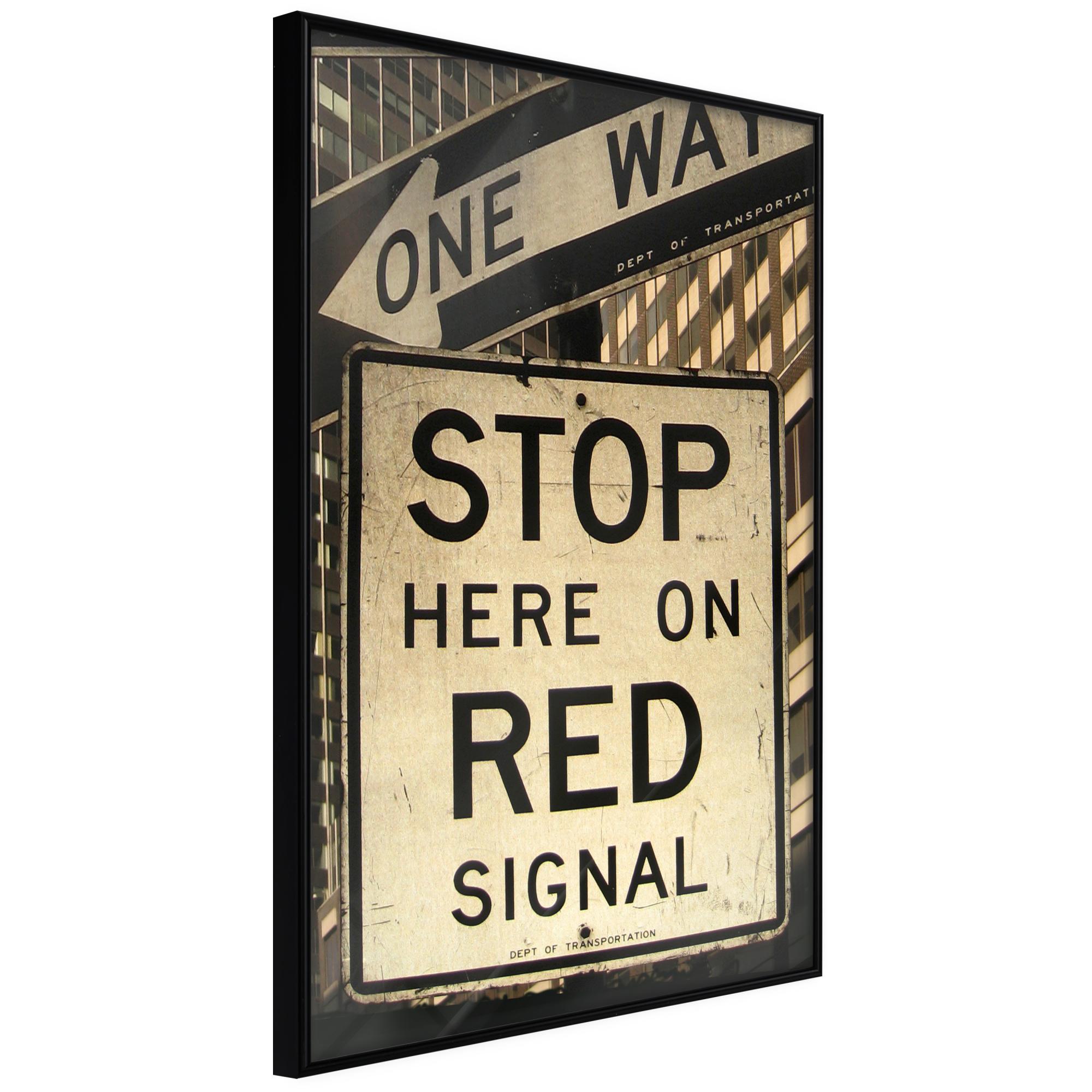 Poster - Road Signs [poster] - 30x45 | Leroy Merlin