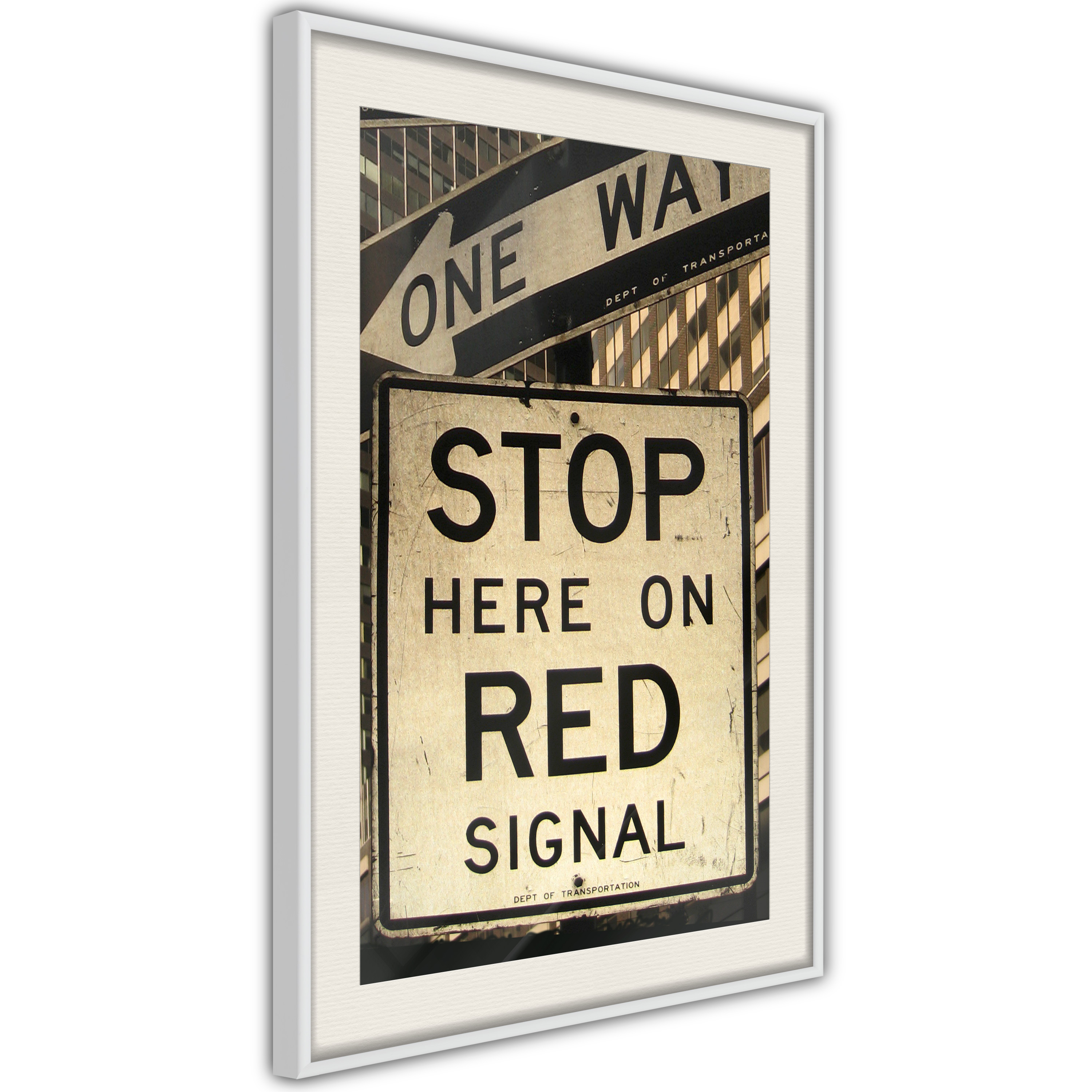 Poster - Road Signs [poster] - 30x45 | Leroy Merlin