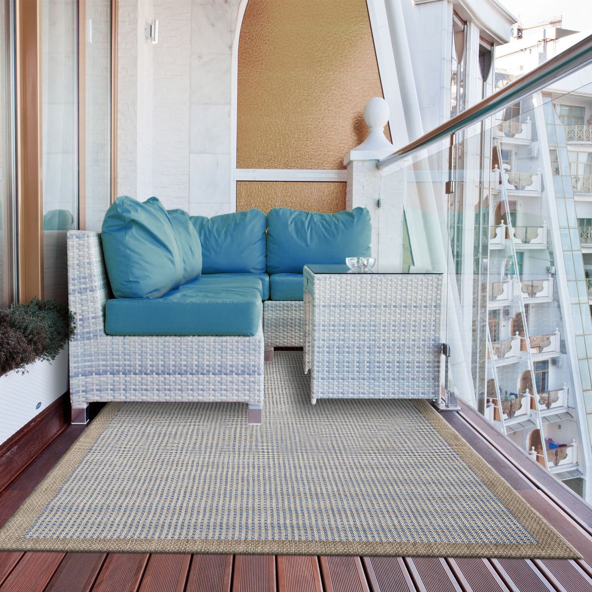 Tappeto Da Esterno Resistente Alla Pioggia Moderno Da Esterno Floorita ...