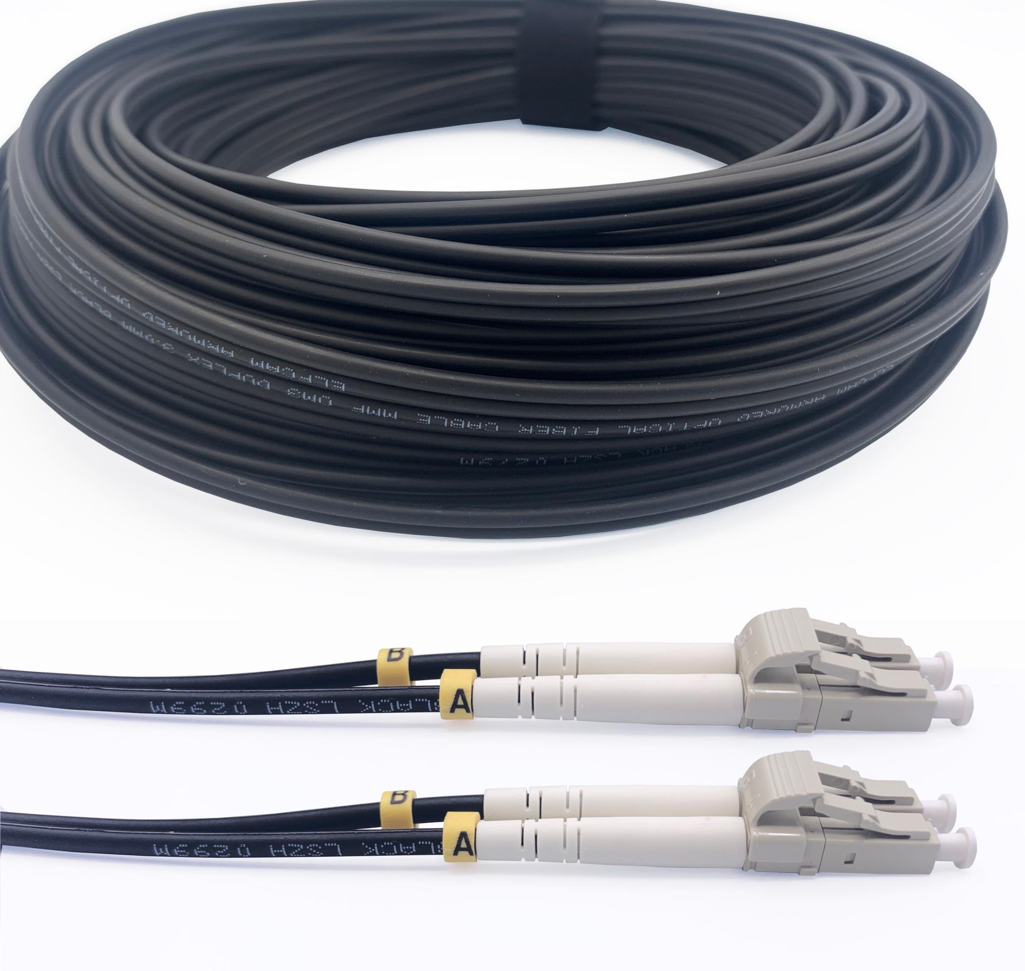 Elfcam® - Cable a Fibre Optique en Acier Blinde pour Exterieur et ...