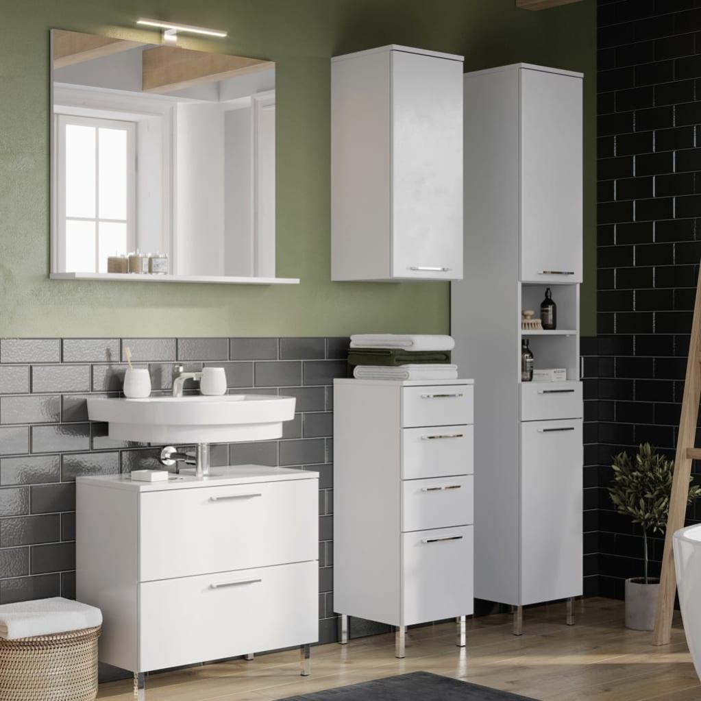 Germania Mobile da Bagno GW-Arvada 35x30x86 cm Bianco | Leroy Merlin