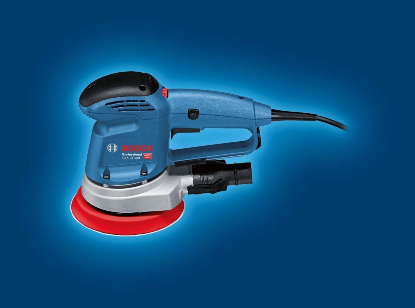 Bosch - Levigatrice eccentrica 340W 150 mm - GEX 34-150 | Leroy Merlin
