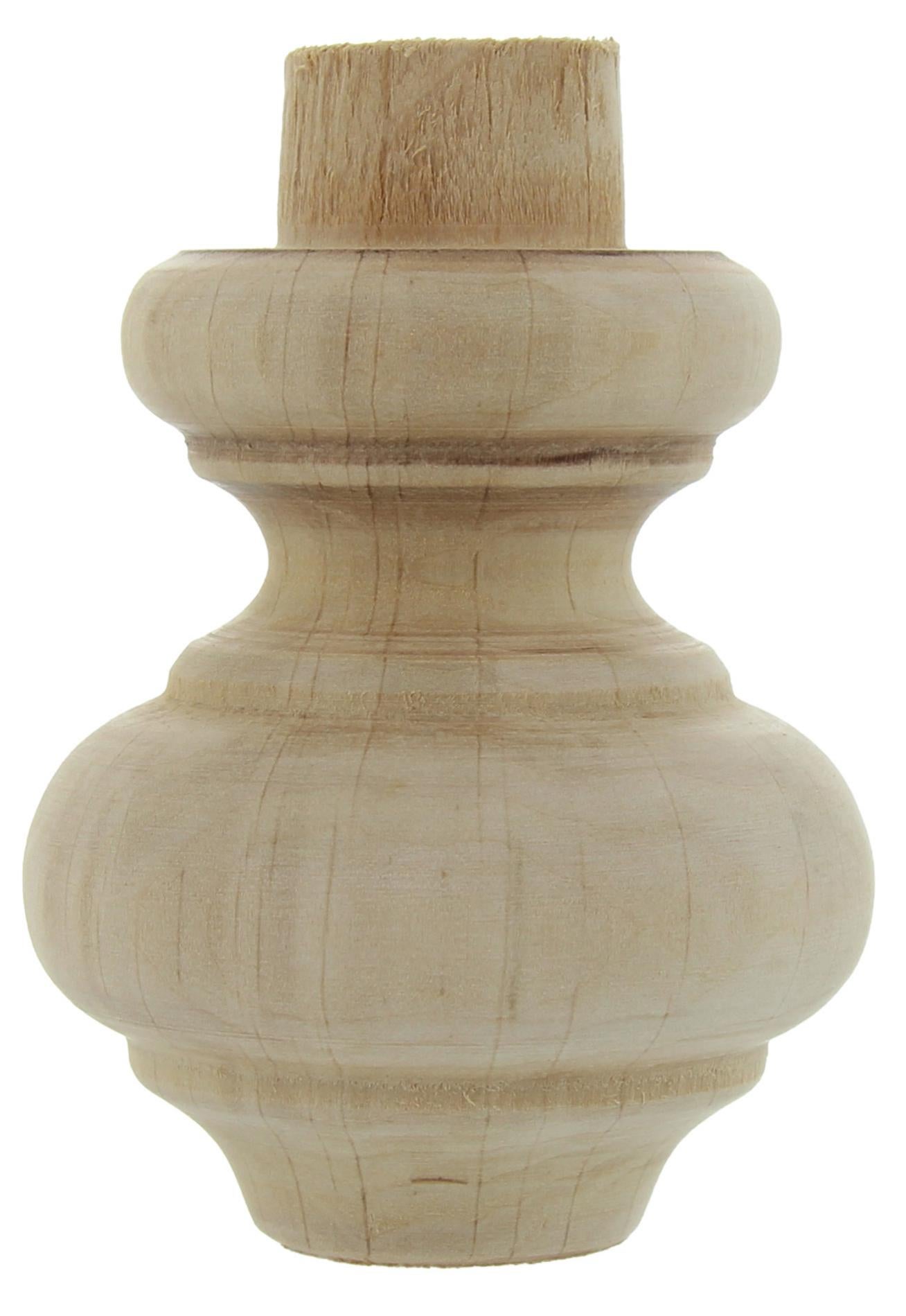 Piede Legno Ontano Art.53012 Mm.52x75 Bricolage Fai Da Te | Leroy Merlin