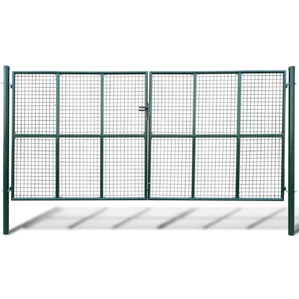 VidaXL Cancello a Rete per Giardino 415 x 250 cm / 400 x 200 cm | Leroy ...