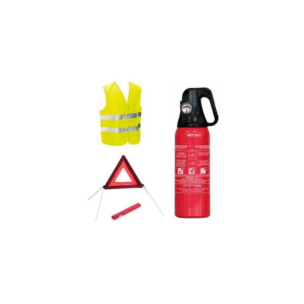 Kit de sécurité voiture avec extincteur homologué | Leroy Merlin