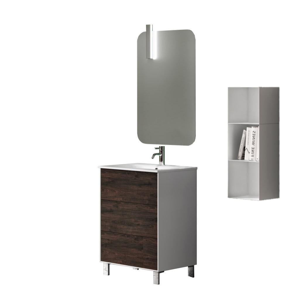 Composizione 4 pezzi IGEA testa di moro | Leroy Merlin