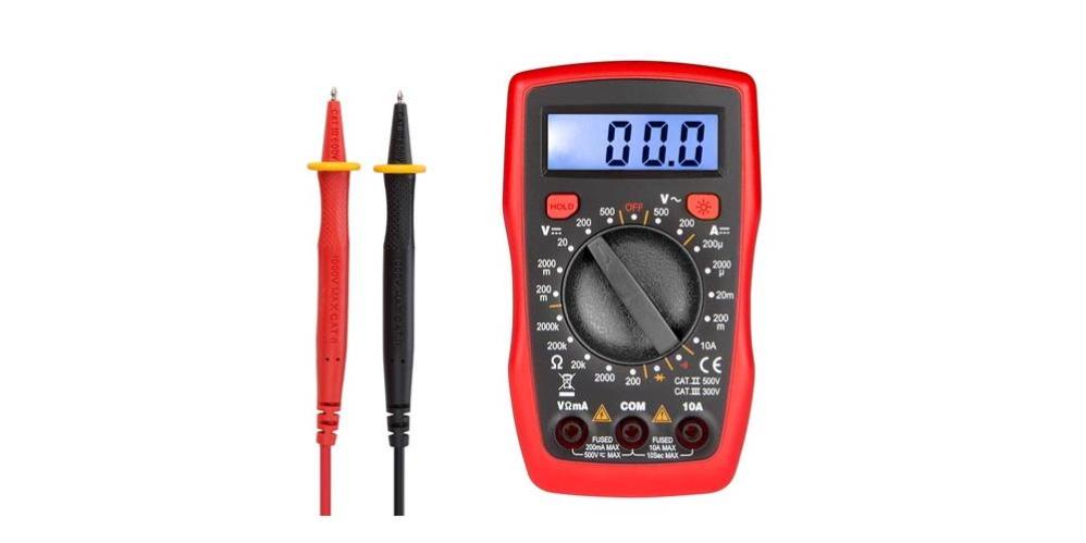 MULTIMÈTRE NUMÉRIQUE - CAT. II 600 V / CAT III 300 V - 10A | Leroy Merlin