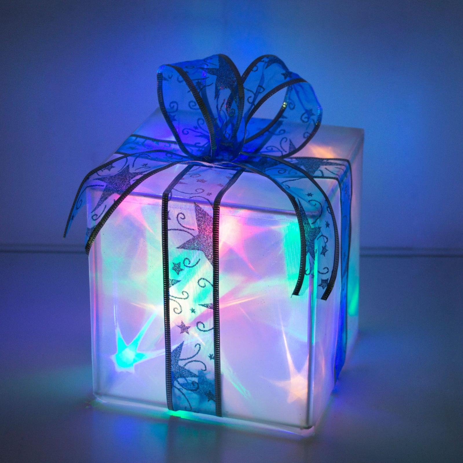 Cadeau lumineux Multicolore - Décoration Holomagic - Chromex | Leroy Merlin