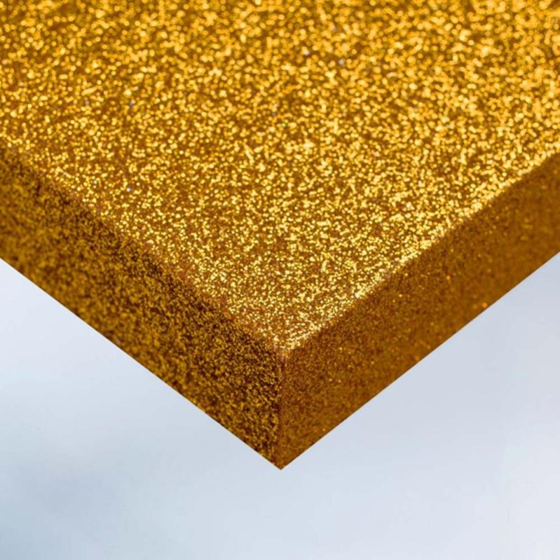 DIMEXACT - Rouleau adhésif jaune pailleté - 122 cm x 2.5 m - en Rouleau ...
