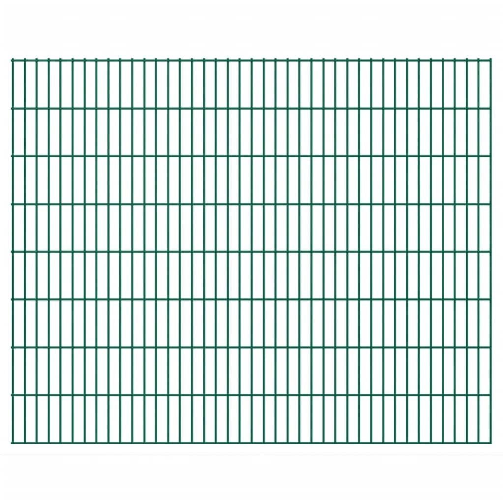 VidaXL 2D Pannelli Recinzione Giardino 2,008x1,63 m 26m (Totale) Verde ...