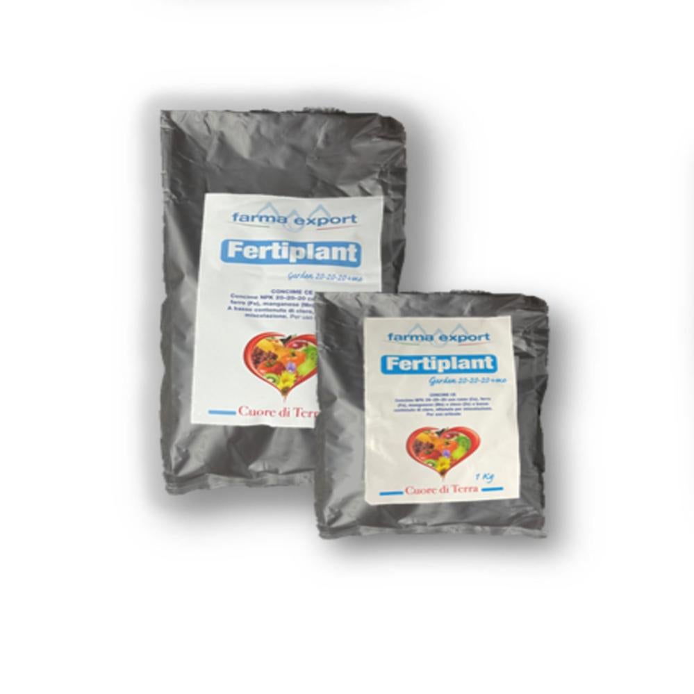 Concime Biologico Fertiplant Garden 20-20-20 Con Boro Ferro Manganese E ...