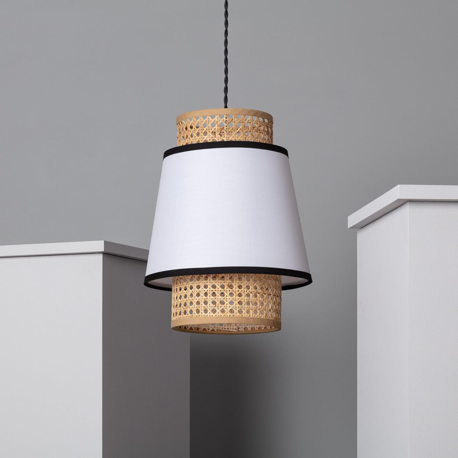 Ledkia Lampada a Sospensione Rattan Marya Naturale290 mm | Leroy Merlin