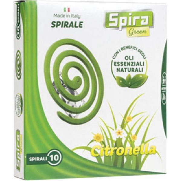 Spira Green 65311 Confezione 10 spirali antizanzare profumate alla ...