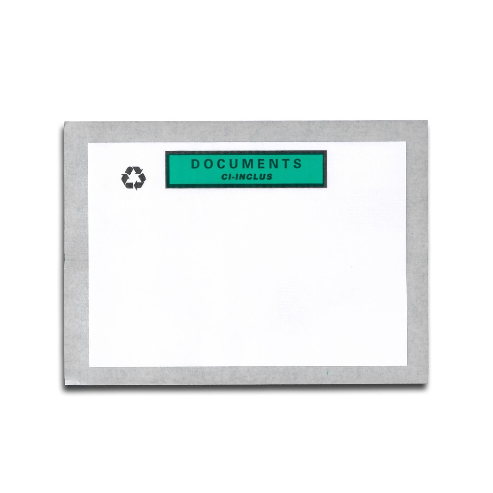 Lot de 100 Pochettes Documents ci-inclus FAST-LIST PAPER A5 | Leroy Merlin