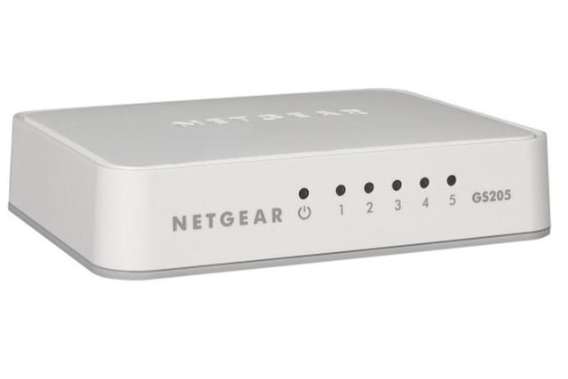 Netgear gs205 5 port gigabit ethernet switch au meilleur prix | Leroy ...