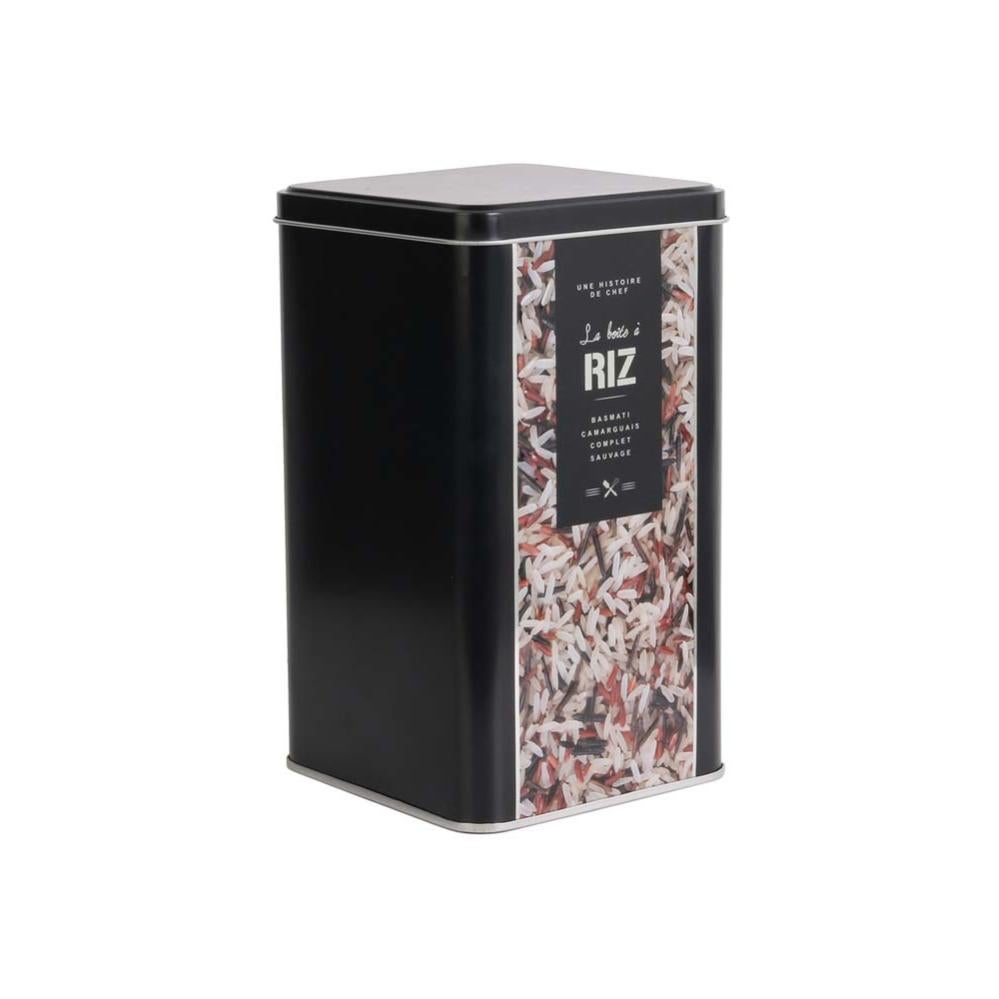 Boite à riz en métal embossé Cook Concept | Leroy Merlin