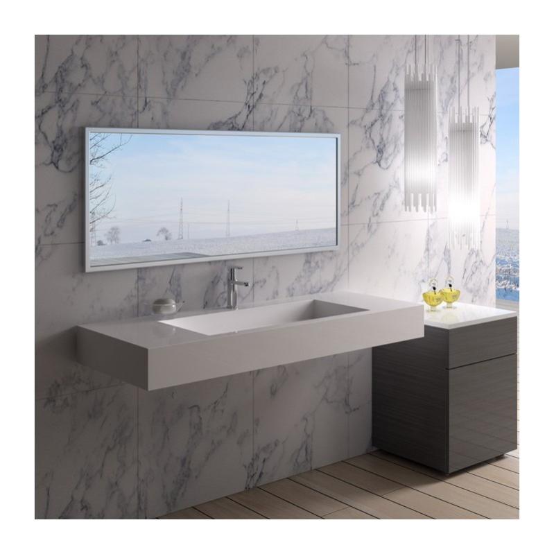 Plan vasque solid surface Réf : SDPW15 | Leroy Merlin