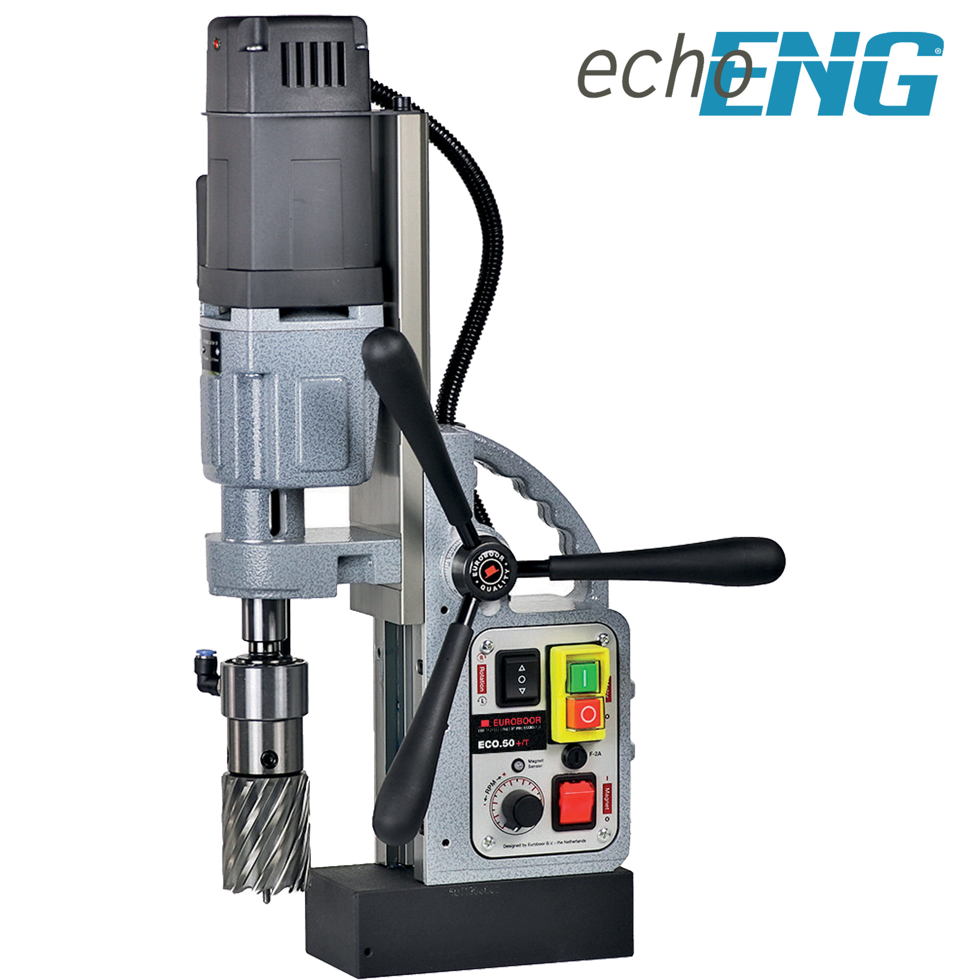 Trapano Magnetico Professionale 23v Trifase Eco.50+/t Echoeng | Leroy ...