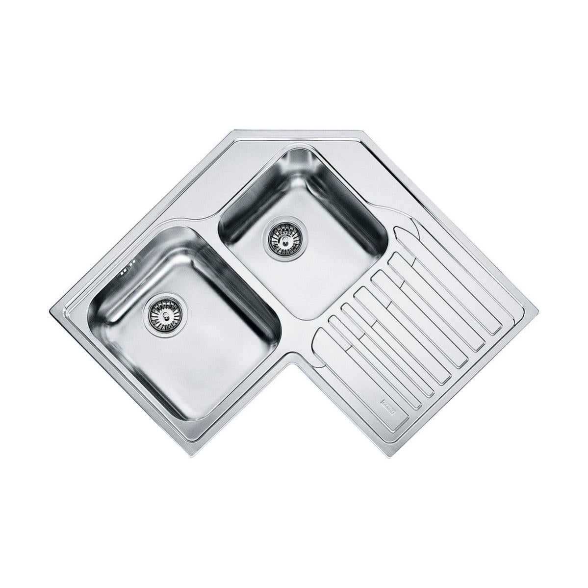 Evier Franke Galassia Gat621e - Inox Microdekor | Leroy Merlin
