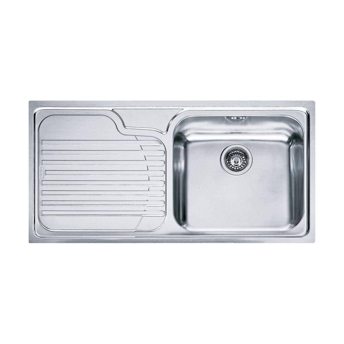 Evier Franke Galassia Gat611 - Inox Microdekor - Egouttoir A Gauche ...