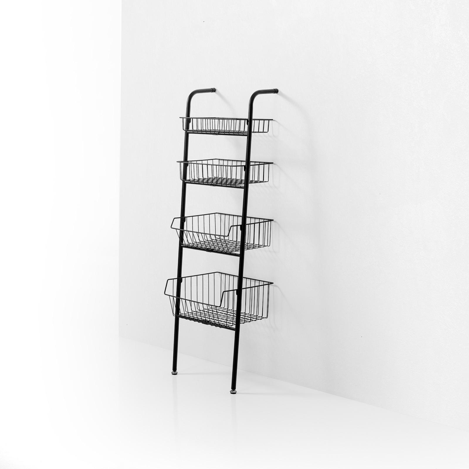 Scaffale Da Parete Kino Nero | Leroy Merlin