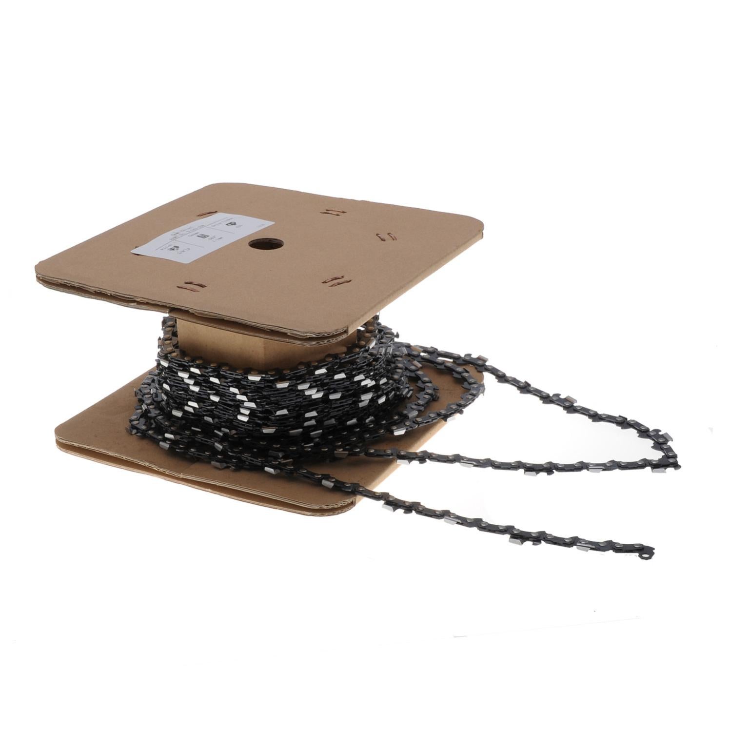 Rouleau de chaîne gouges semi-Carrées 25 Pieds 3/8 Jauge 043 1.1mm ...