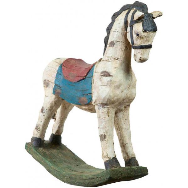 Cavallo A Dondolo In Ceramica Dipinta L53xpr13,5xh55 Cm | Leroy Merlin