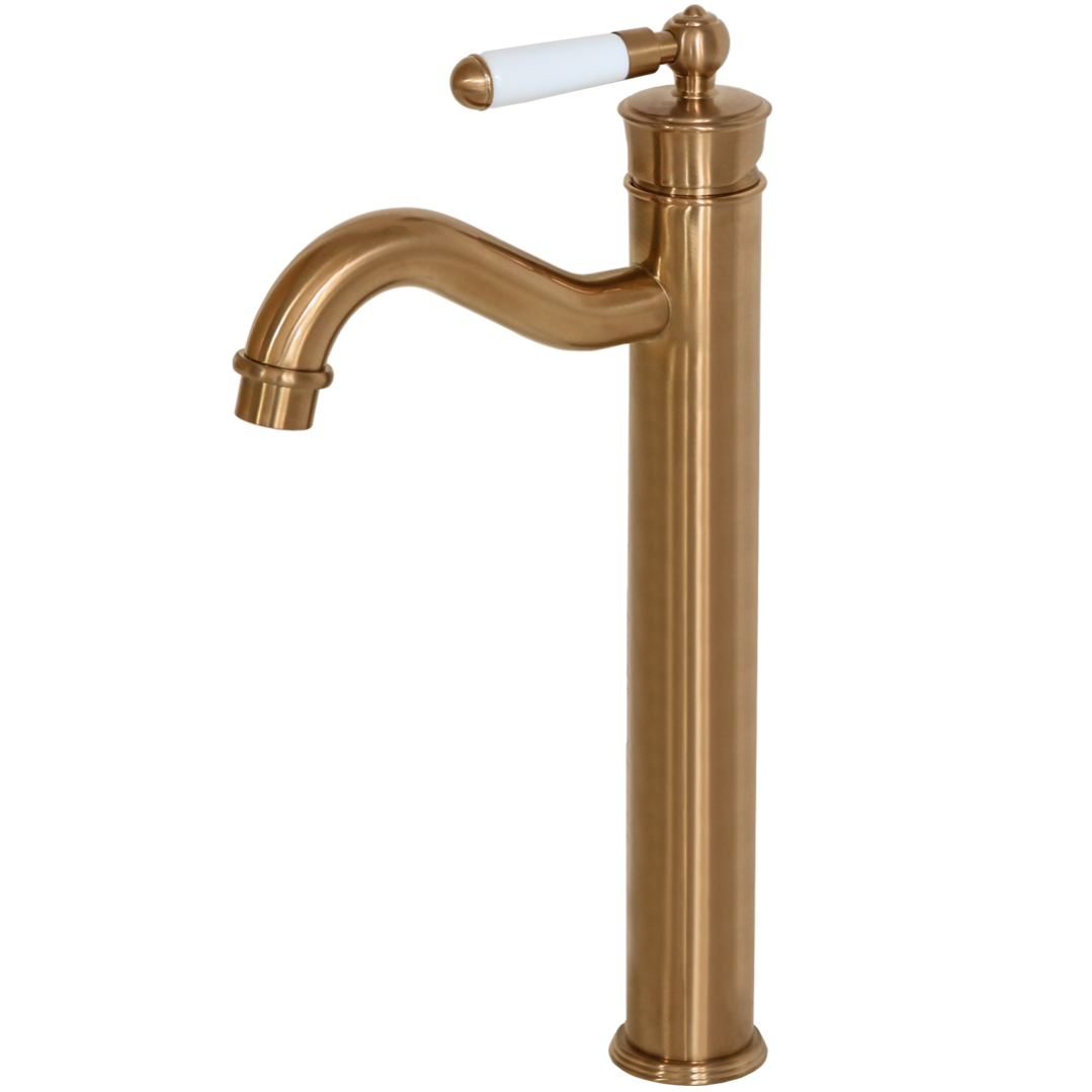 Leeds rubinetto per lavabo alto in rame | Leroy Merlin