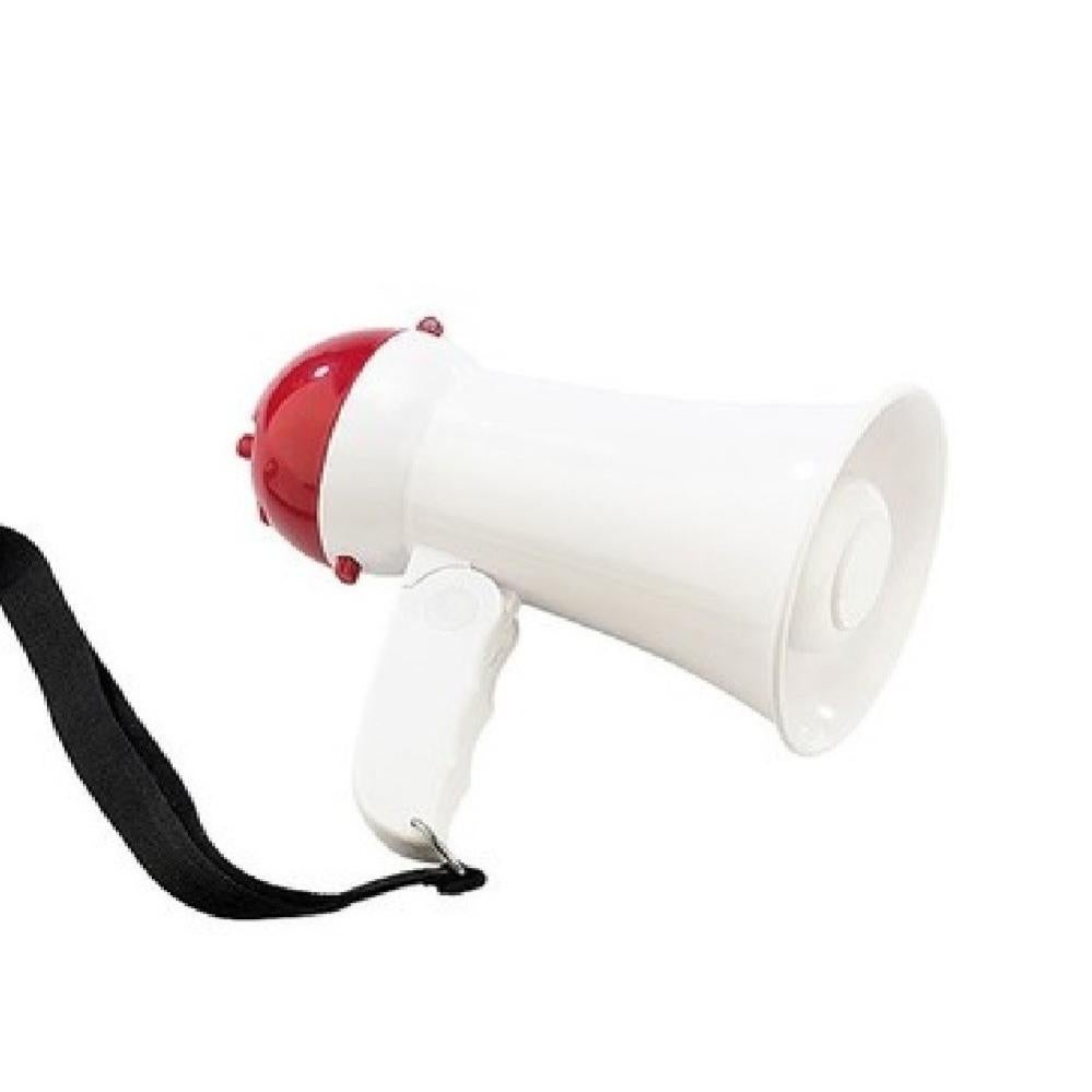 MINI MEGAFONO PORTATILE ALTOPARLANTE VOCALE MUSICALE DA VIAGGIO PORTATA ...