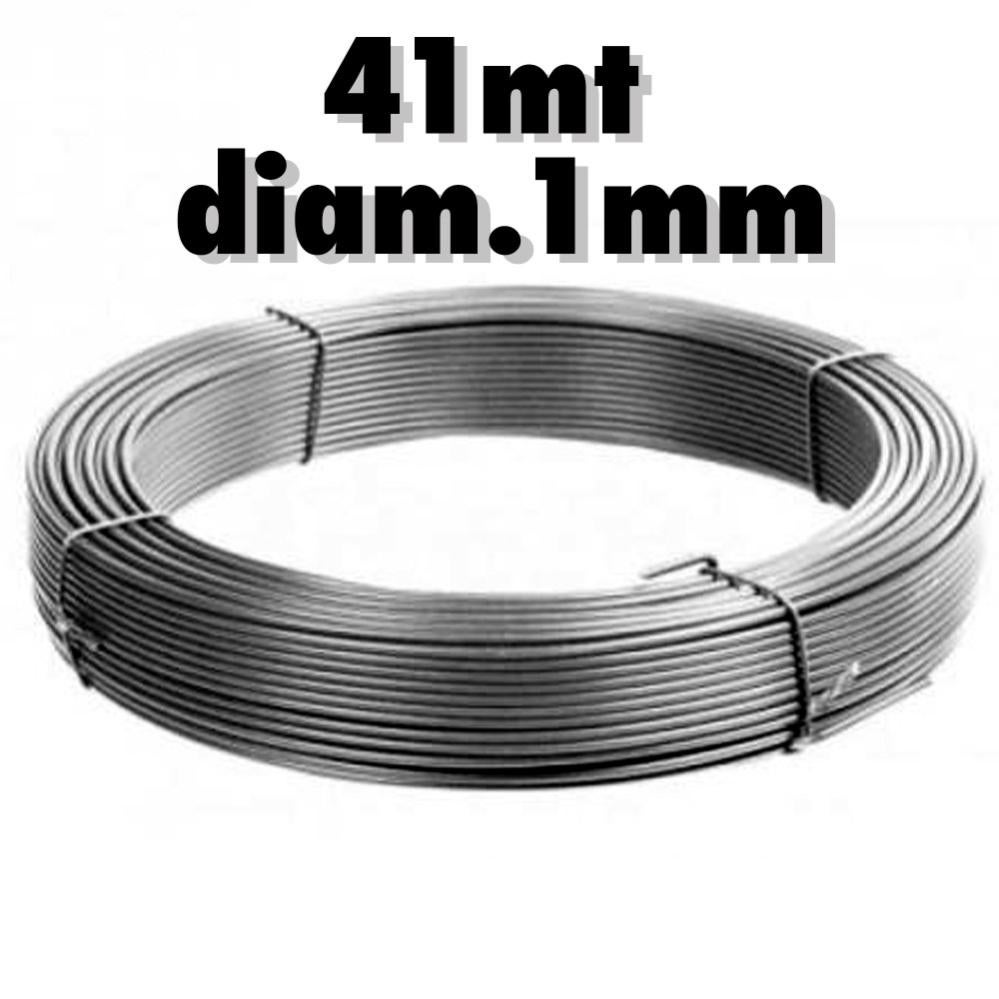Trade Shop - SET 2 PZ. ROTOLI FILO DI FERRO 41 MT CIASCUNO SPESSORE ...