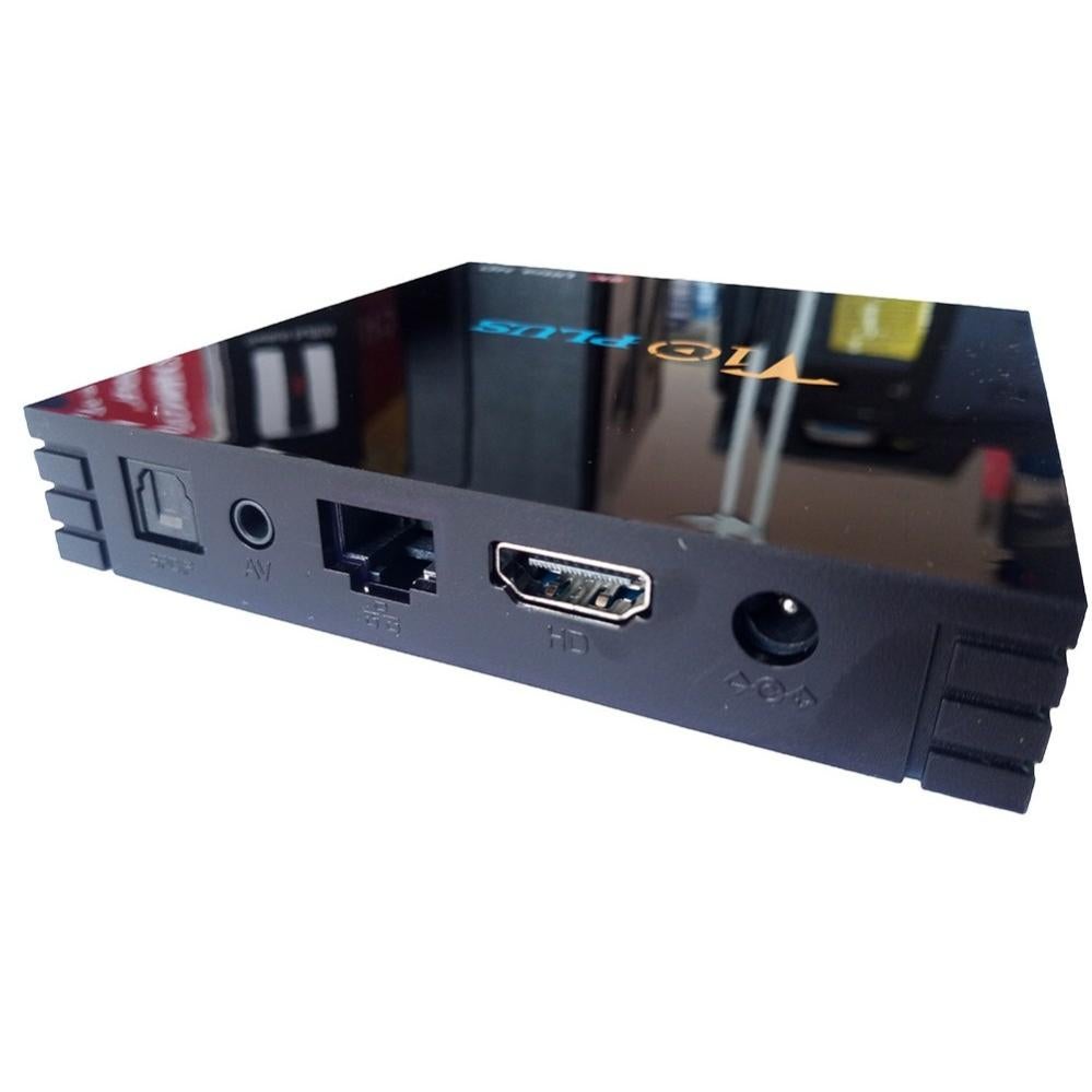 SMART TV BOX T10 PLUS ANDROID 9 4GB RAM 64GB 4K TV GPU 5 CORE QUAD WIFI ...