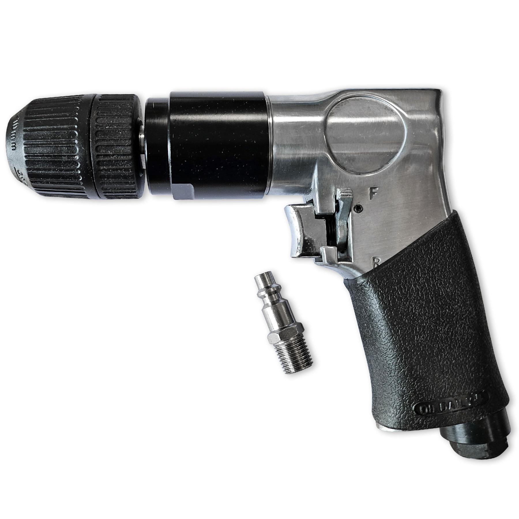 PERCEUSE PNEUMATIQUE REVERSIBLE AVEC MANDRIN AUTOSERRANT 10 mm | Leroy ...