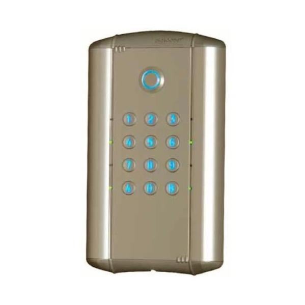 Digicode en aluminium rétro éclairé avec électronique intégrée 3 relais ...