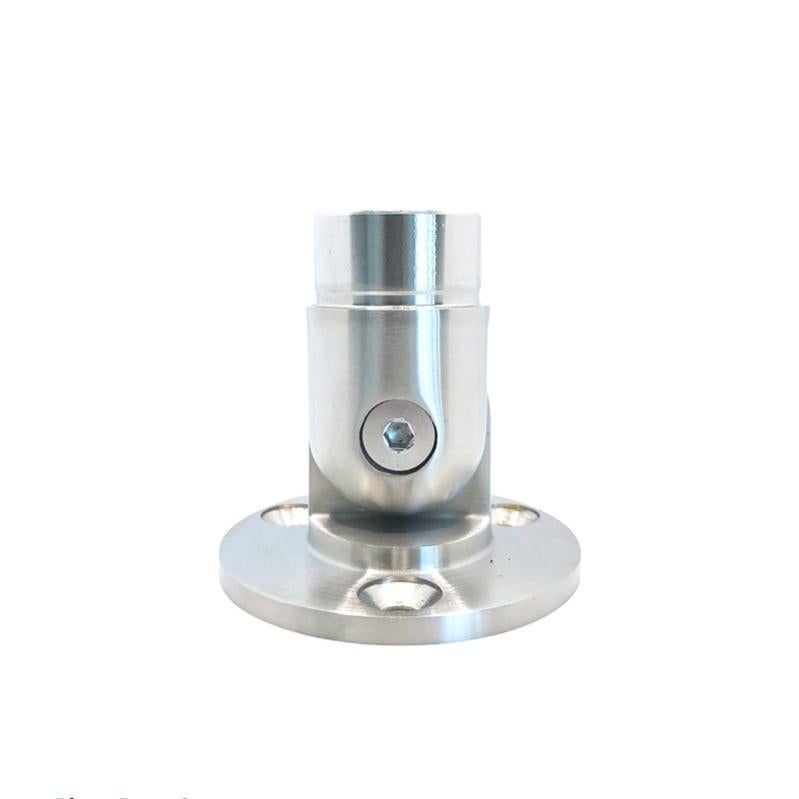 Rotule inox sur platine Finition - AISI 316 poli miroir - pour ...