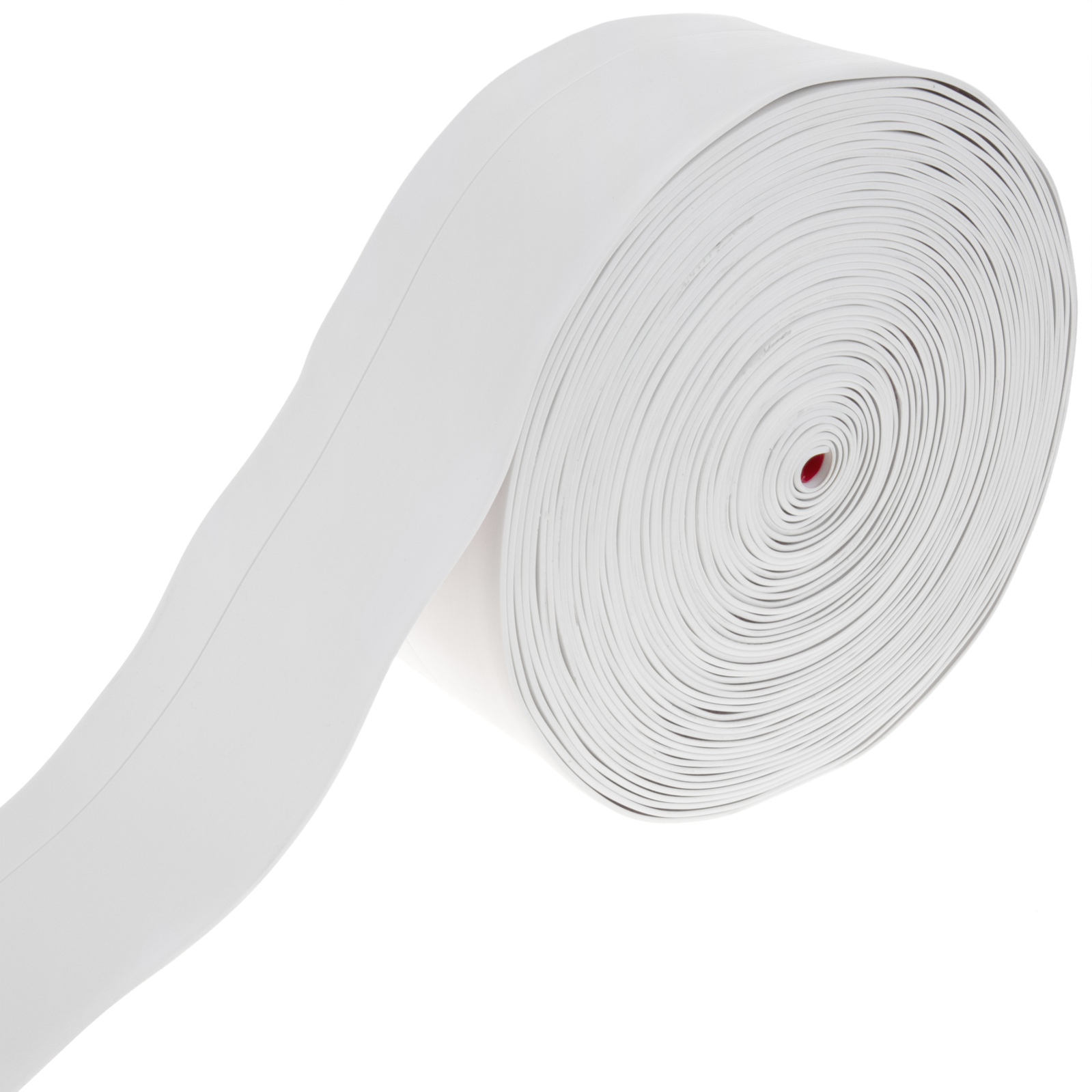 Battiscopa flessibile autoadesivo 50 x 20 mm. Lunghezza 15 m bianco ...